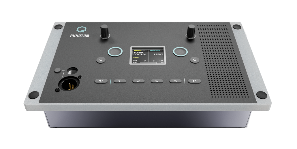 Riedel: PunQtum Q310 Interkom-Panel - AV-views